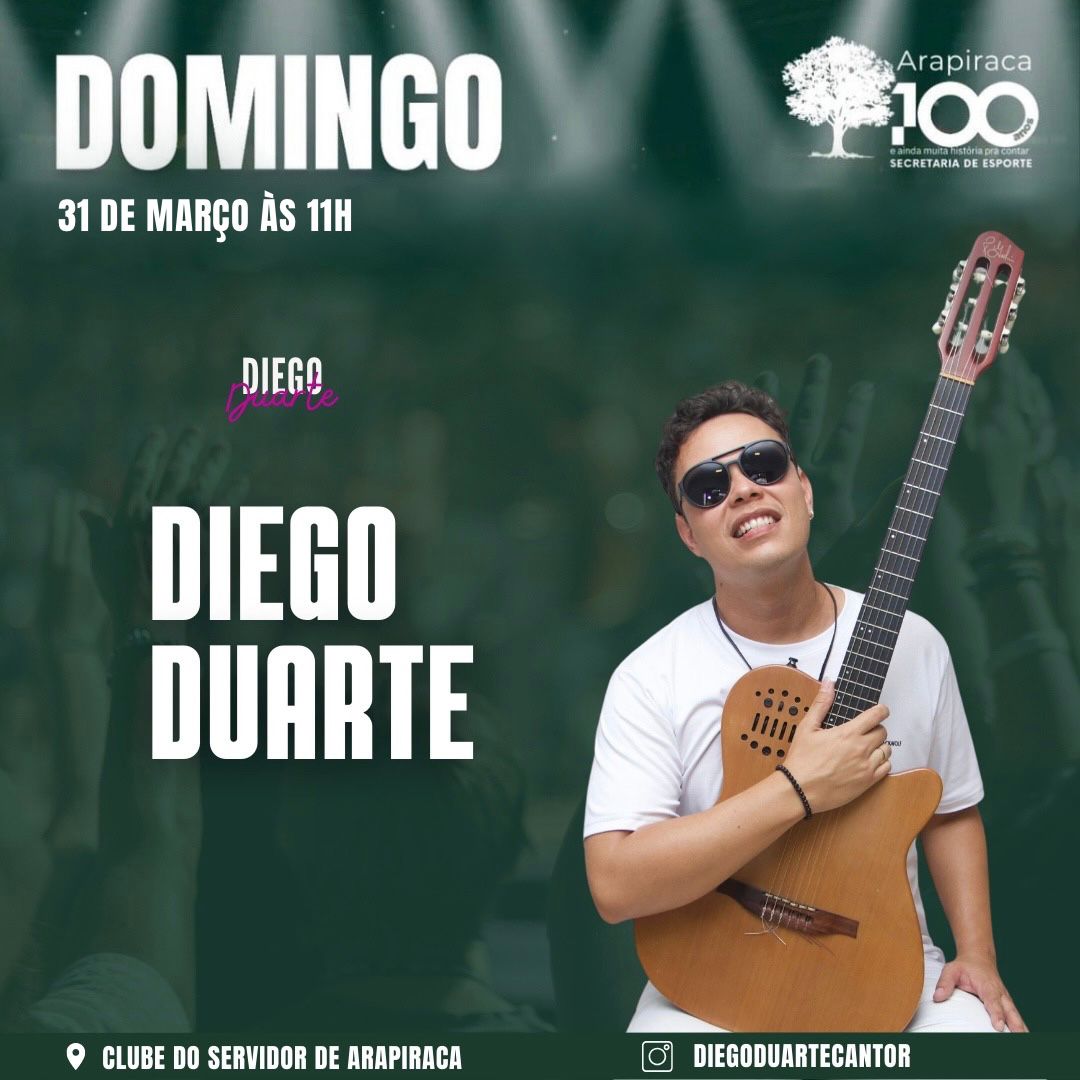 PREFEITURA PROMOVE DOMINGO DE PÁSCOA COM SHOW DE DIEGO DUARTE NO CLUBE ...